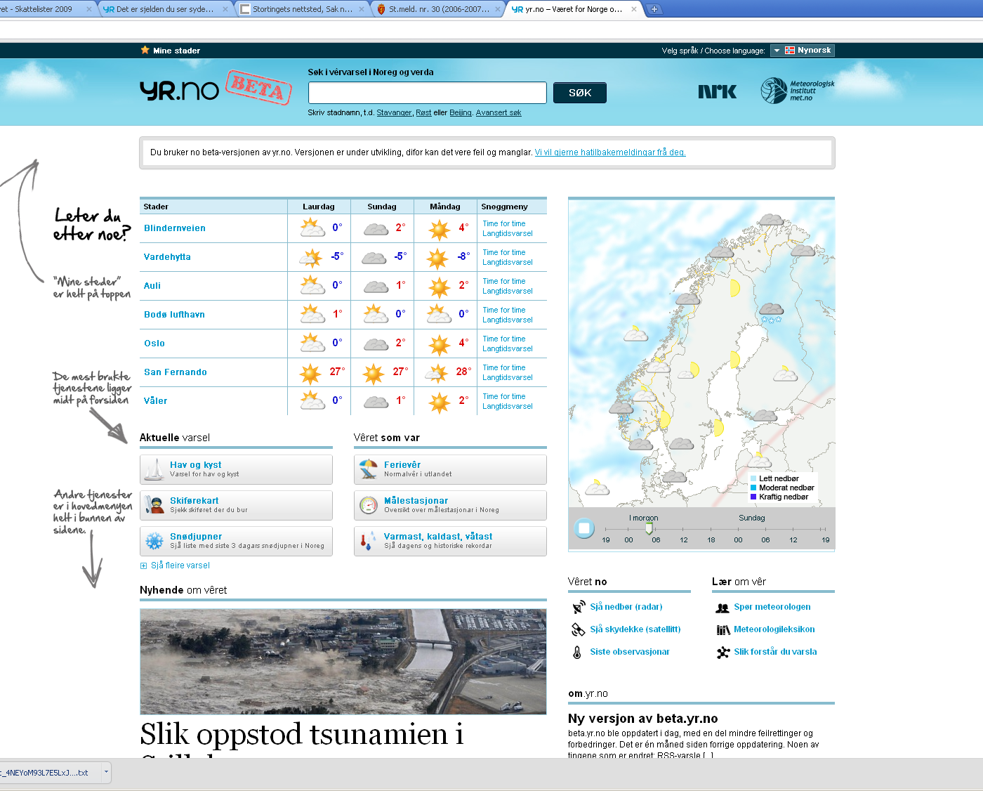 Historikk om Yr – Yr hjelp og informasjon